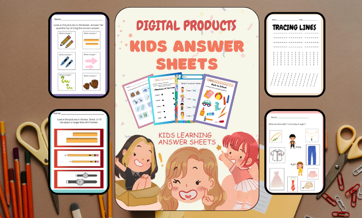 KIDS ANSWER SHEETS _ VERSION 2