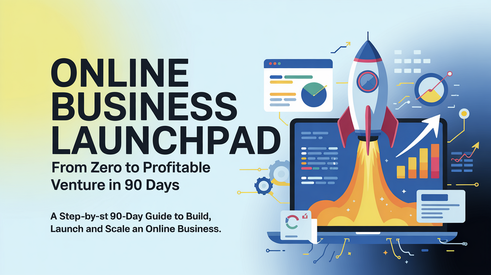 Online Business Launchpad: From Zero to Profitable Venture in 90 Days
