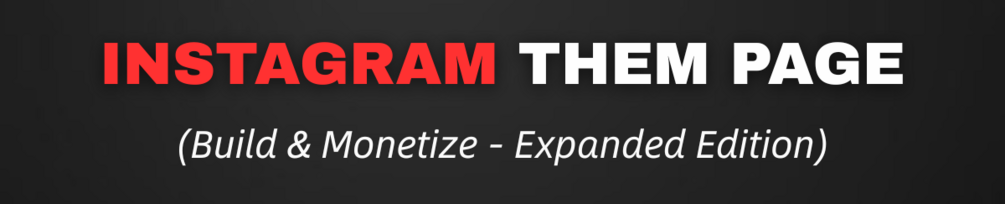 Instagram Theme Page Business Course 2025: Complete Guide to Build ...