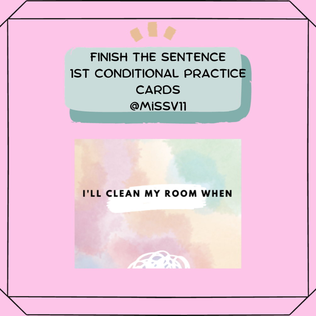 First Conditional Cards