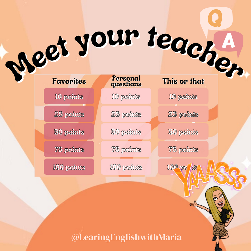 Meet your teacher