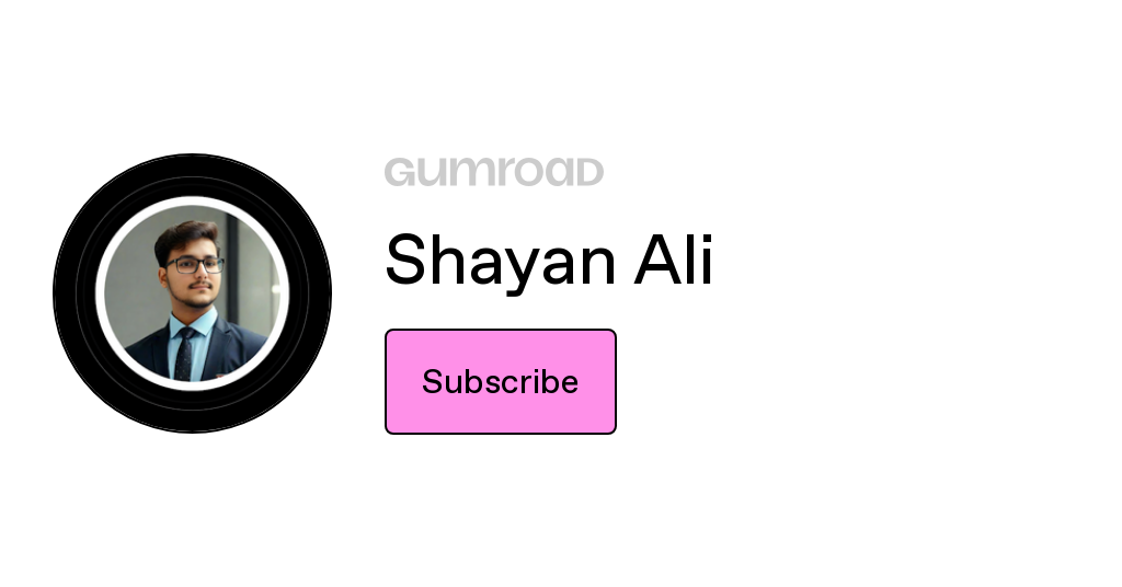 Shayan Ali