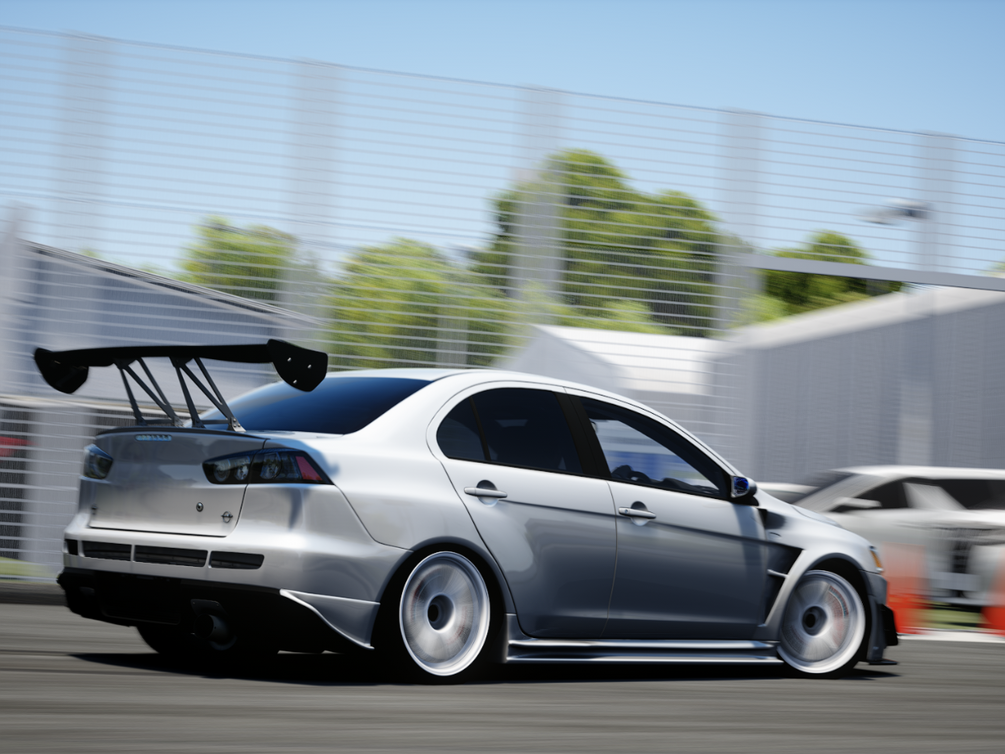 Mitsubishi Lancer Evolution X Sunline Racing Drift mod for Assetto Corsa