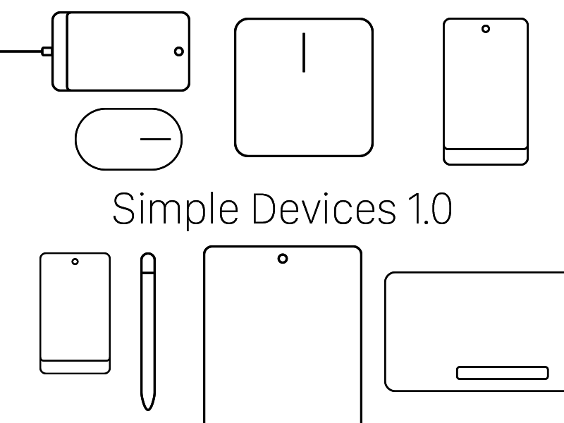 Simple Devices Icons 1.0 [Edition]