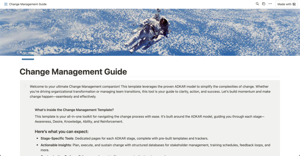Change Management Guide
