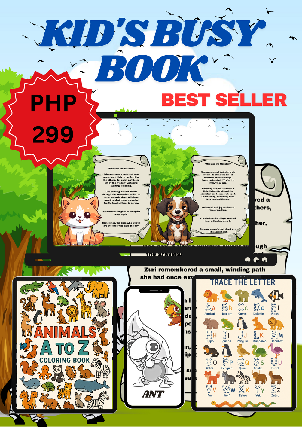78 PAGES PRO KIDS' BUSY BOOK