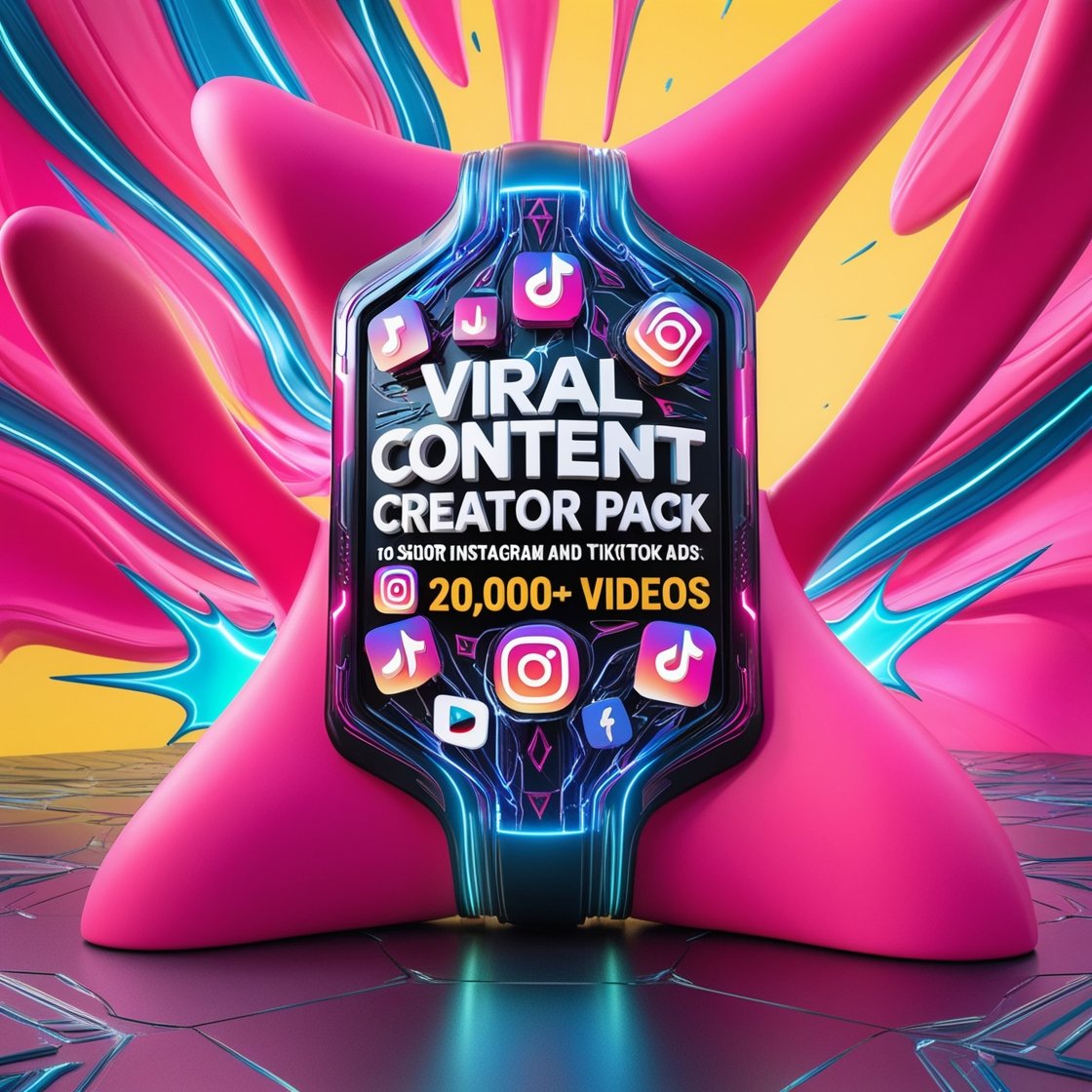 Viral Content Creator Pack – 20K+ Short Videos for Instagram & TikTok