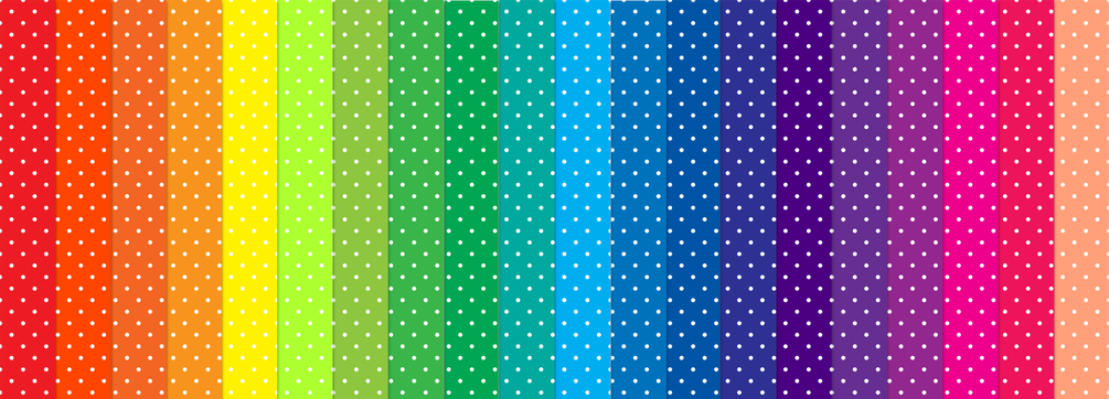 Rainbow Dots Digital Paper Pack