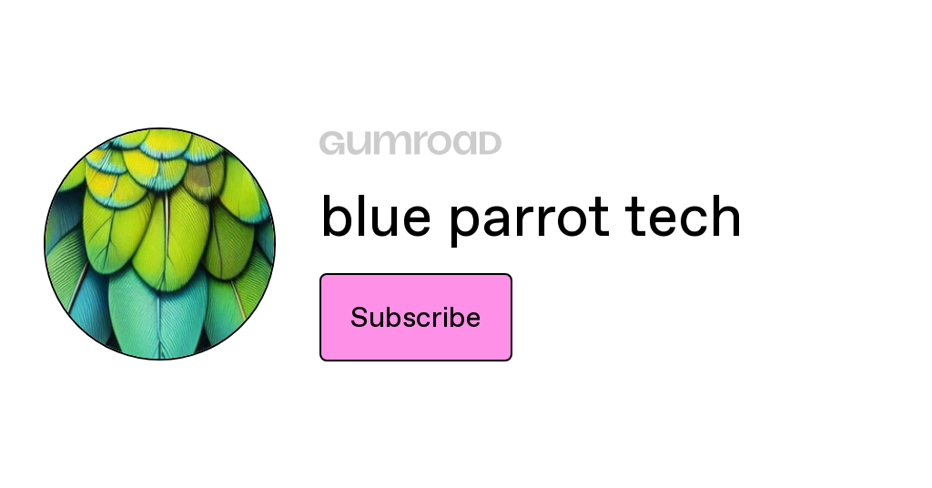 blue parrot tech