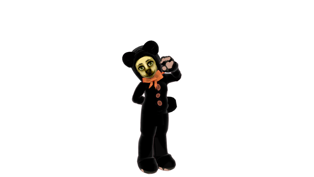 Cursed teddy VRM model