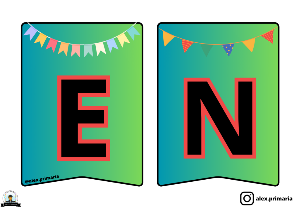 BANDEROLAS DE BIENVENIDA