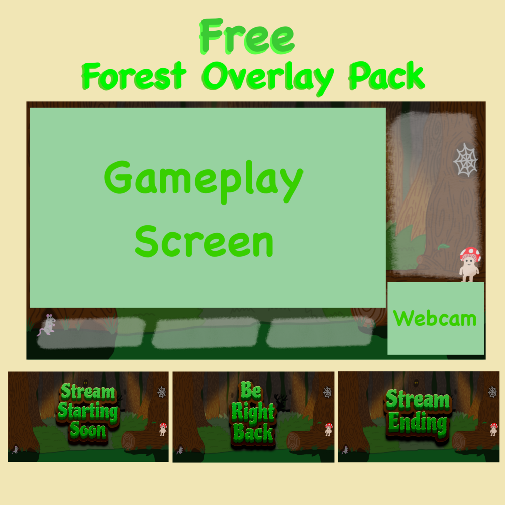 Free Forest Overlay Pack
