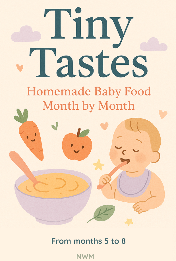 Tiny Tastes - Month by month recipes for first time parents (5-8 months)