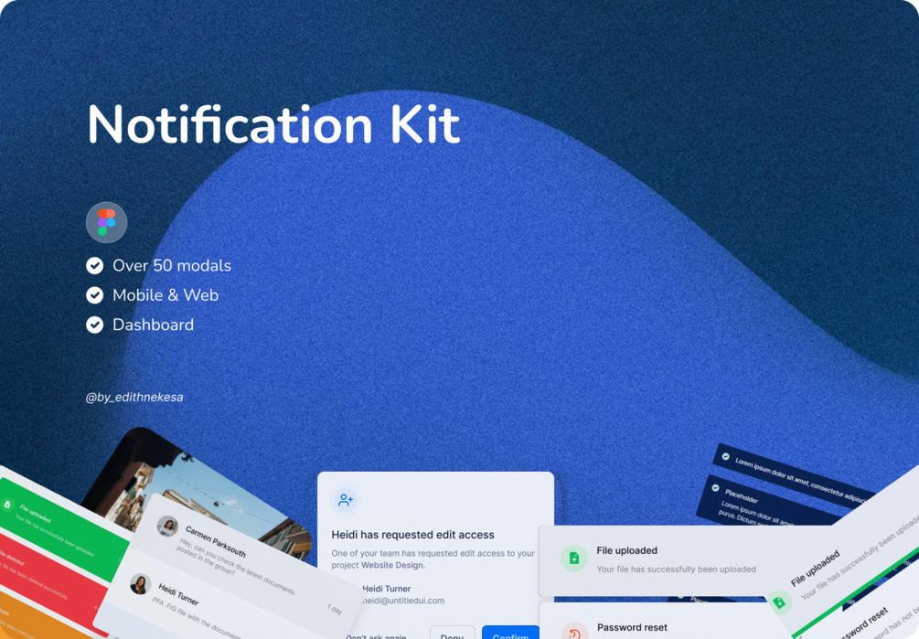 Notifications UI Kit