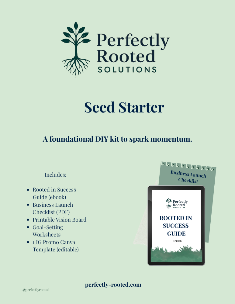🌱 Seed Starter Kit – DIY Business Launch Essentials