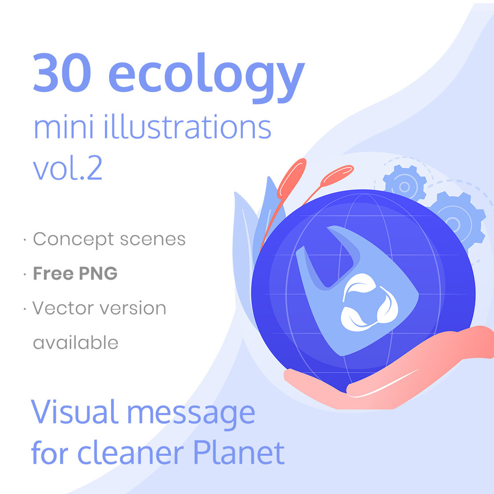 Ecology mini illustrations vol.2