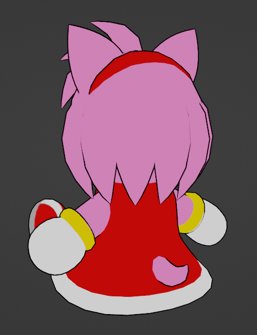 Amy Plushie [VRChat Asset] (Low-ish Poly!)