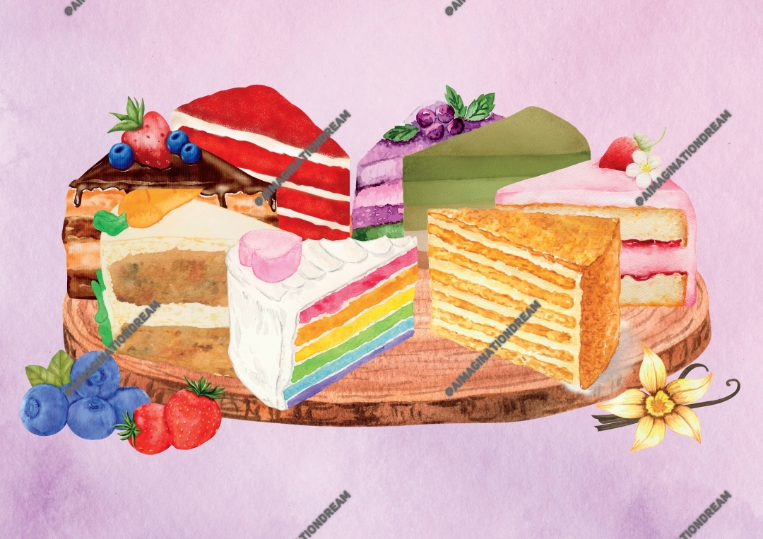 CAKES THEME POSTER & CALENDAR