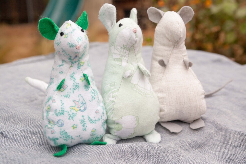 Sew a Rat Plush Doll (or a whole mischeif)