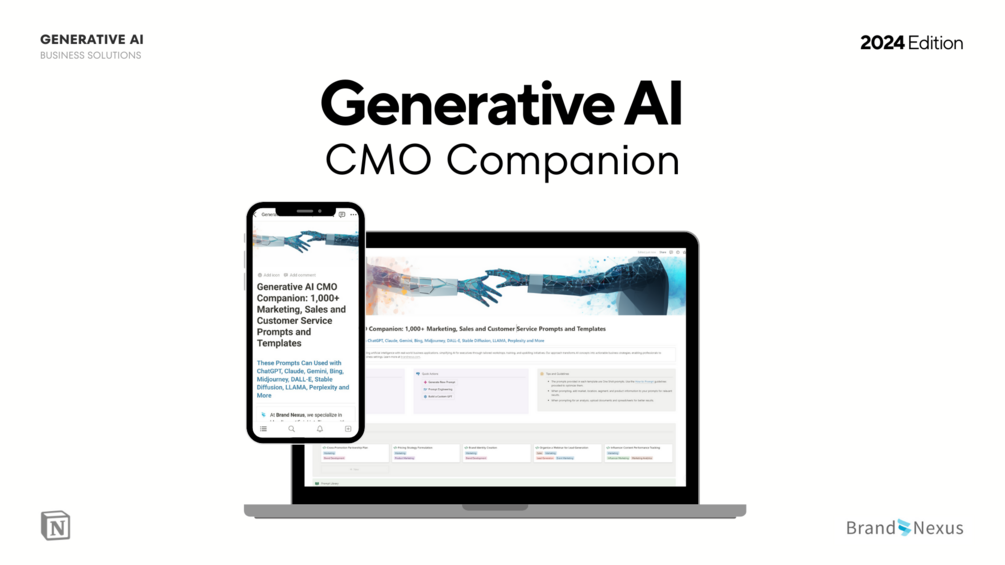 Generative AI CMO Companion | 2024 Edition