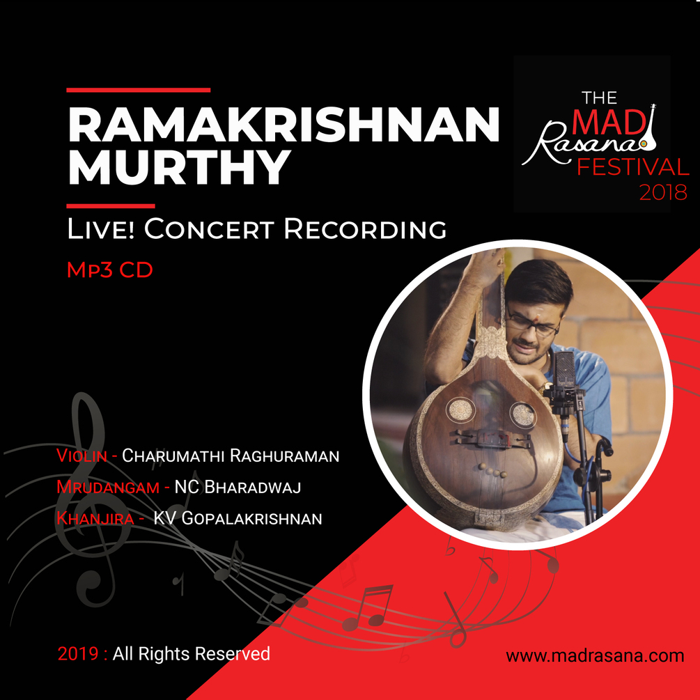 MadRasana Festival 2018 - Ramakrishnan Murthy