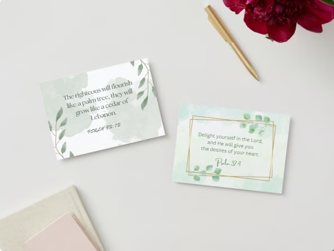 Free Printable Scripture Cards