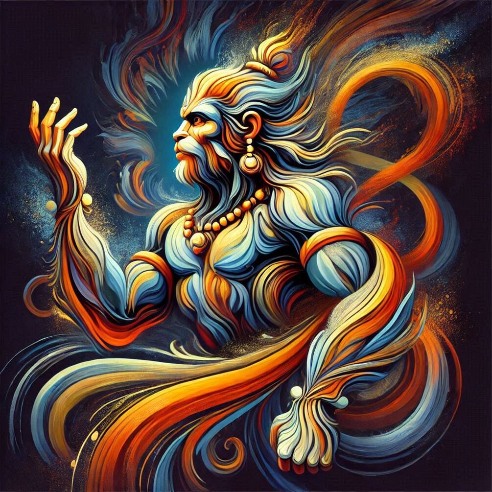 🌟 Unleashing the Power of Abstract_Hanuman: A Modern Twist on ...