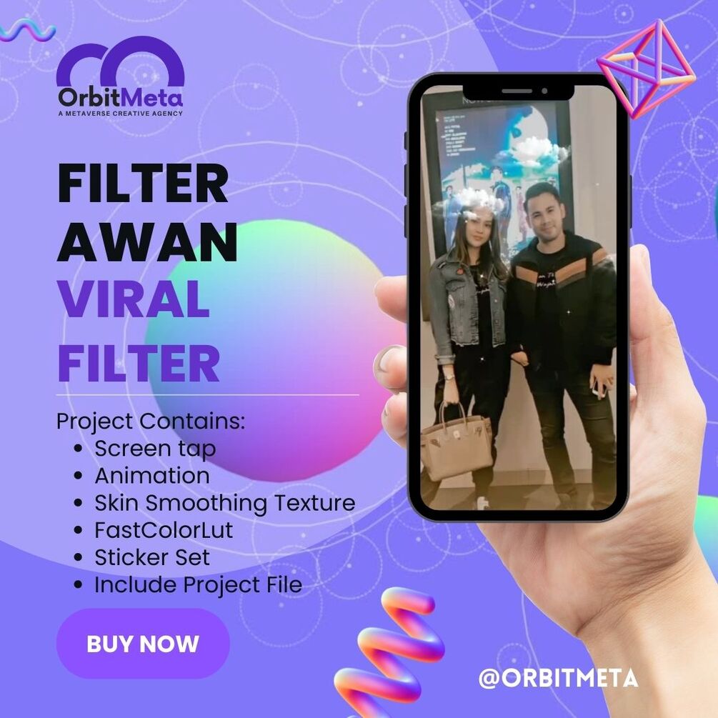 Cloud Animation | Spark AR | Instagram Filters | Augmented Reality