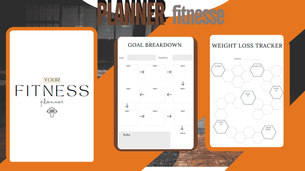 Revolutionize Your Fitness Journey with our Dynamic Digital Planner!