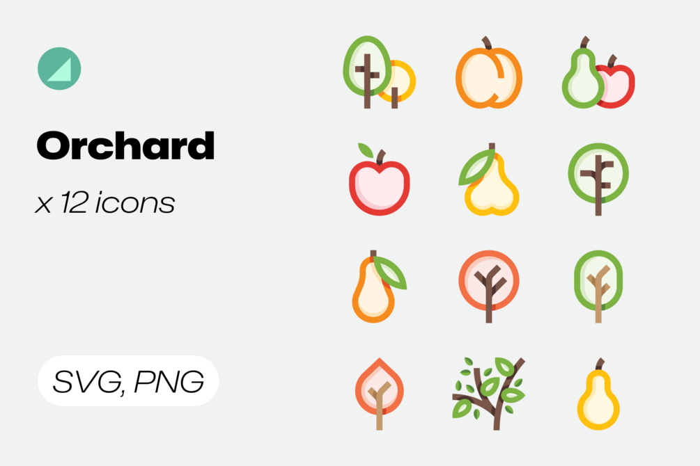 Basicons / Color / Orchard Icons