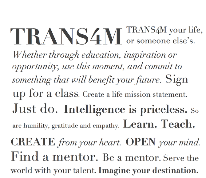 2014 #TRANS4M MANIFESTO