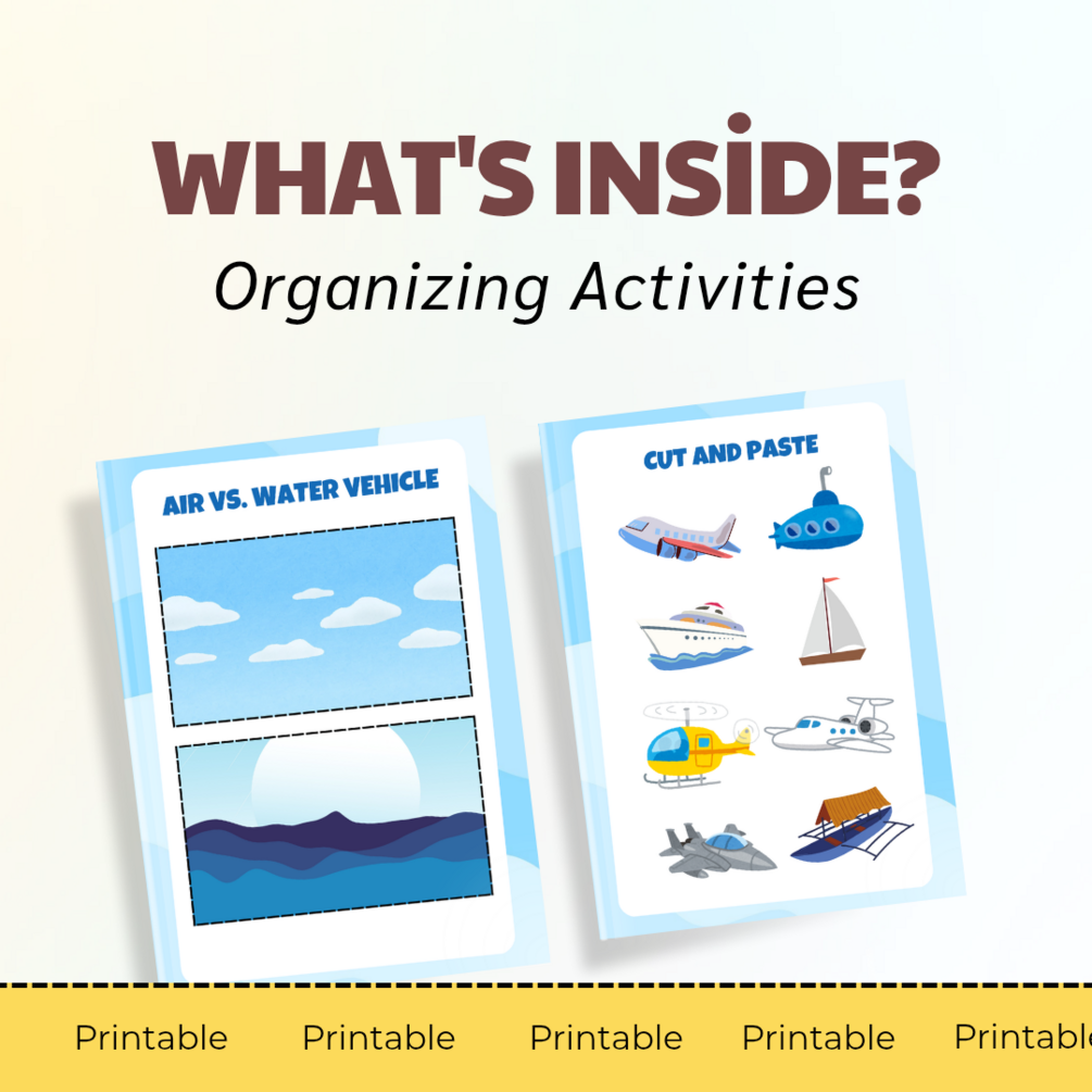 Printable Vehicle Adventure Activity Book for Kids – Includes Cars ...