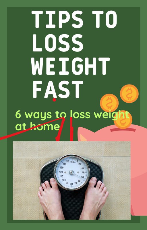 6 ways to loss weight at home
