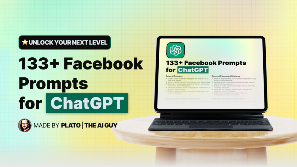 133+ Facebook Prompts for Chat GPT
