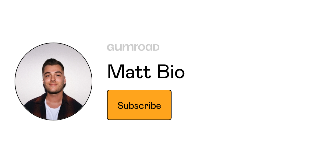 Matt Bio