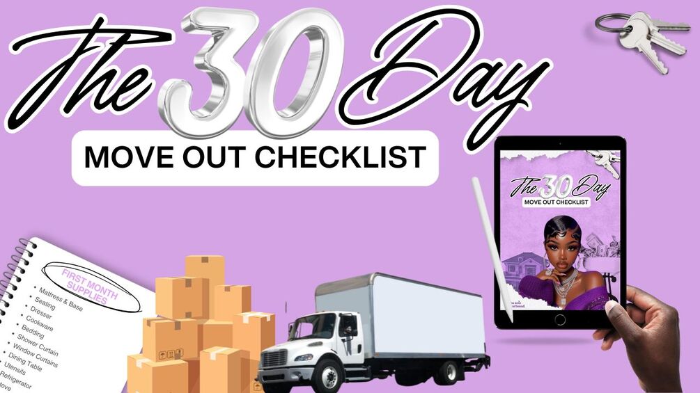 30-Day Move Out Checklist