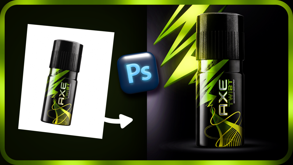 Axe deodorant Poster | Photoshop