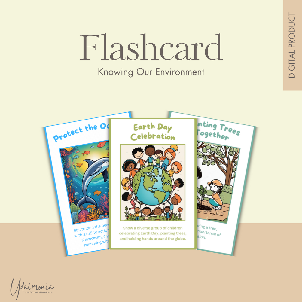Flashcard For Kids Knowing Our Environment