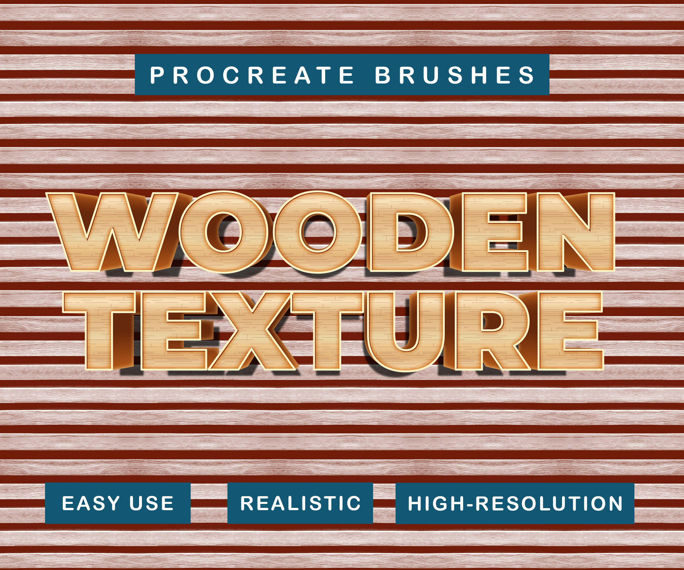 Natural Wood Texture Brushes - FOOARC