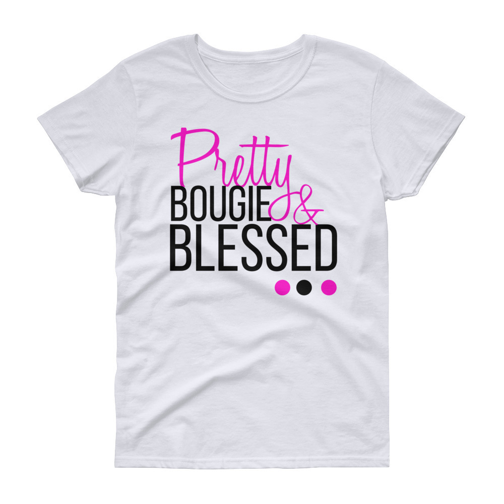 Pretty Bougie & Blessed Tee