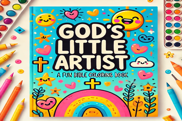 God's Little Artist: Coloring Book