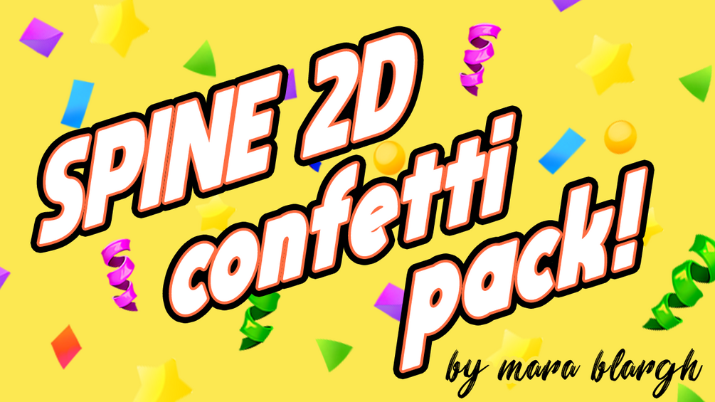 Spine 2D Confetti Pack