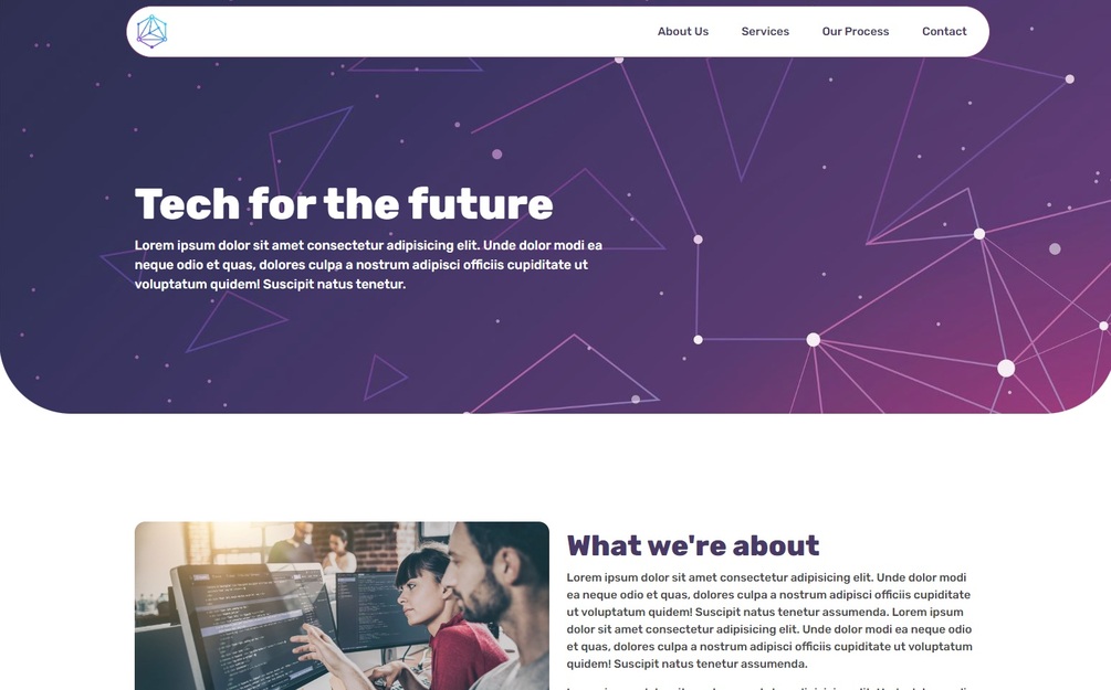 Website Template - Polygon