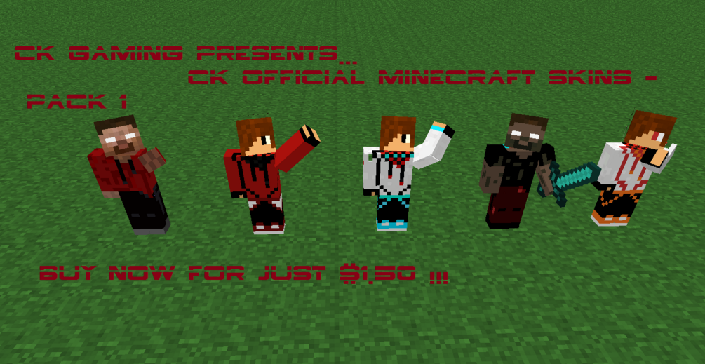 CK's Official Minecraft Skins! - Pack 1