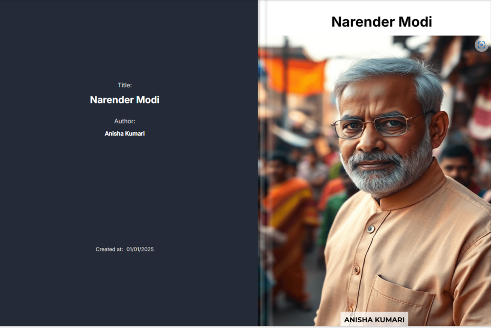 About (Narender Modi) prime Minster of India