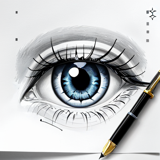 how an eye percibes himself