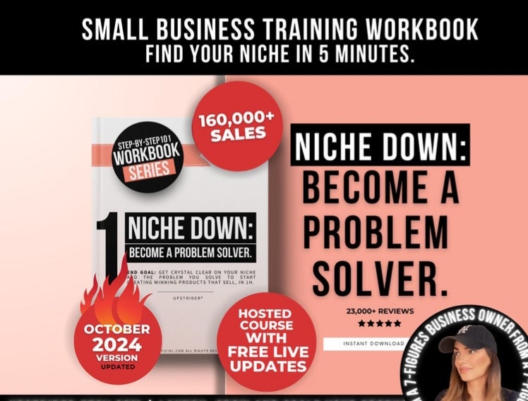 Small business training workbook find your niche in 5 minutes