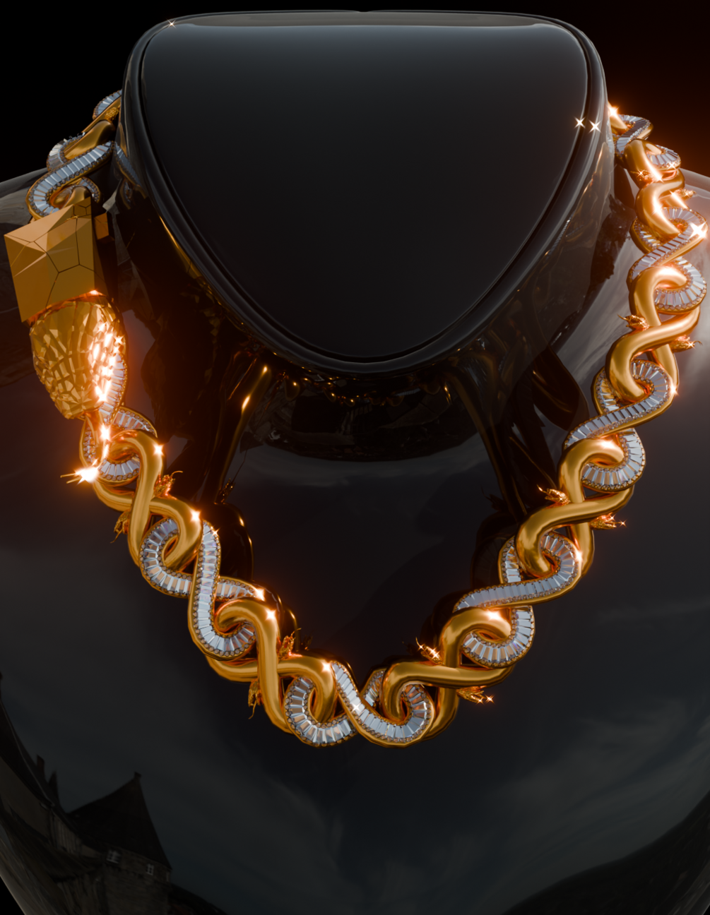 SNAKE INFITY LINK & BRACELET