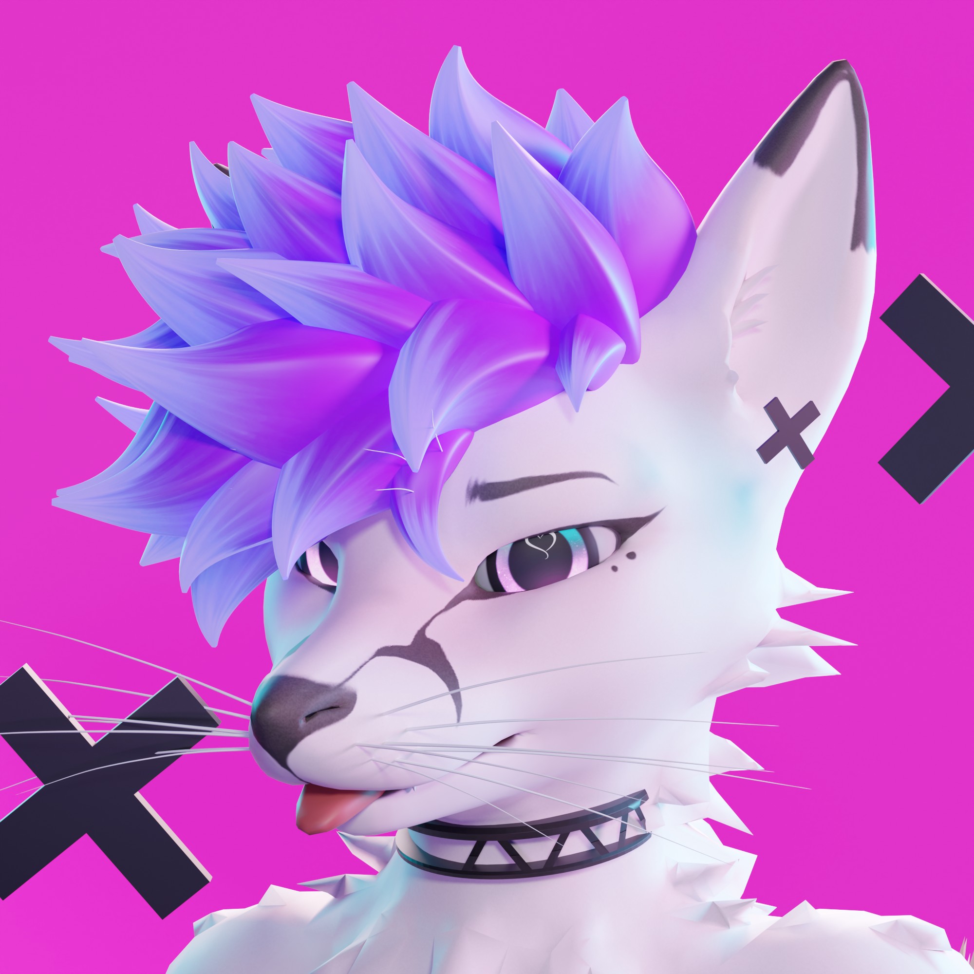 💜New Spiky Punk Hair soon ! 💎⛓️⚡️Take a look.. ! - AIDENFUR