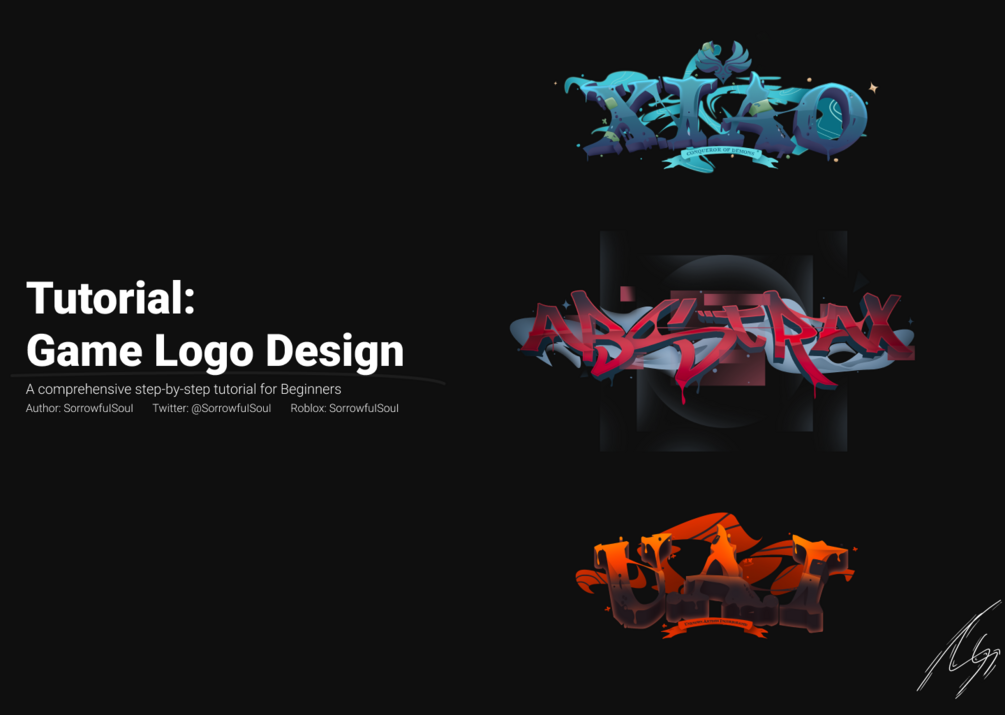 Tutorial: Game Logo Design
